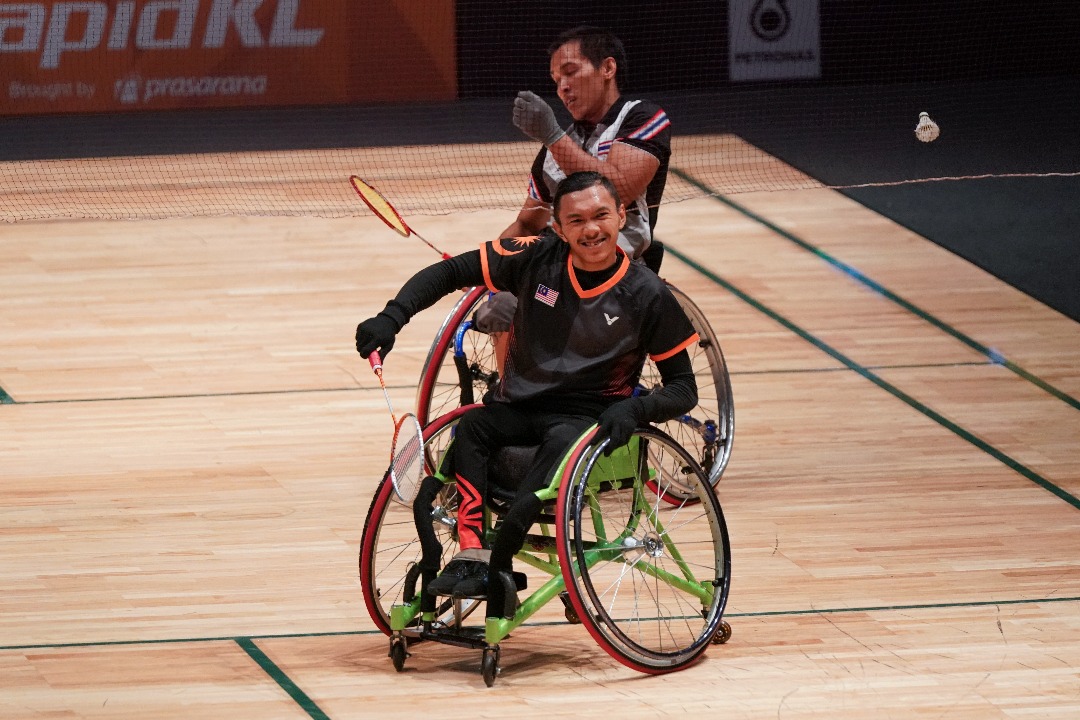 9th ASEAN Para Games KL2017 – Badminton MH WH1 – Malaysia – Muhammad ...