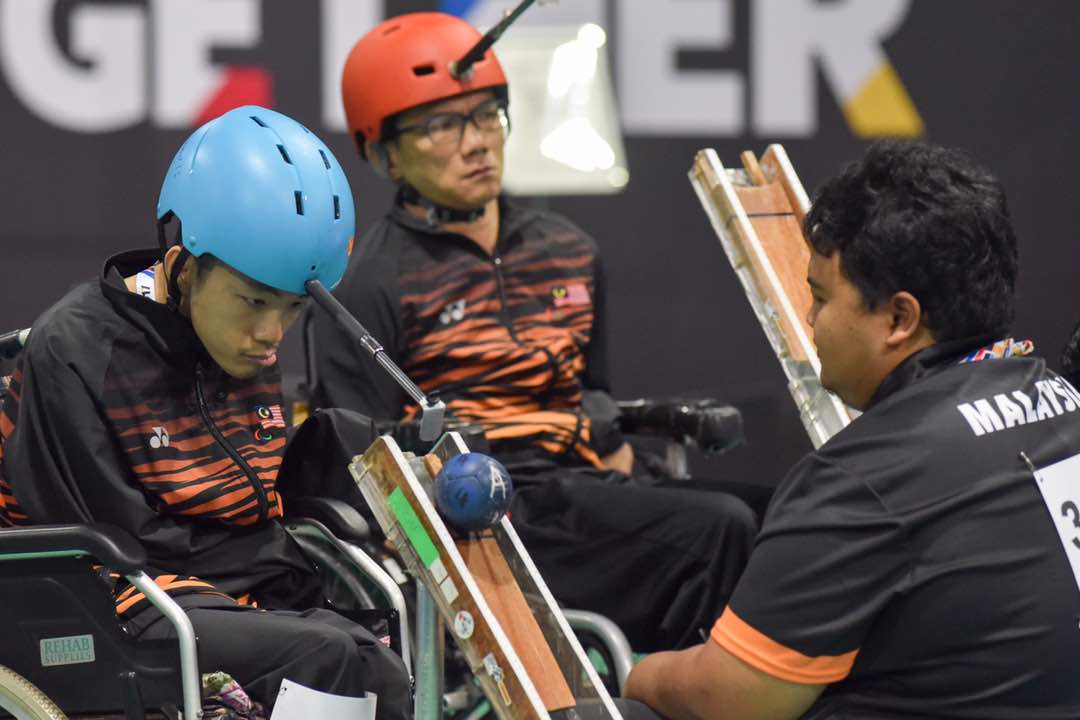 9th ASEAN Para Games KL2017 – Boccia Individual – Malaysia Fua Chee ...