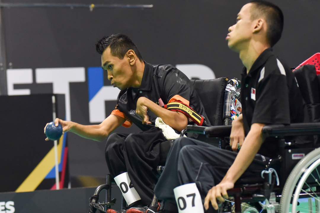 9th ASEAN Para Games KL2017 – Bocia – Malaysia – Mohammed Sharul(left ...