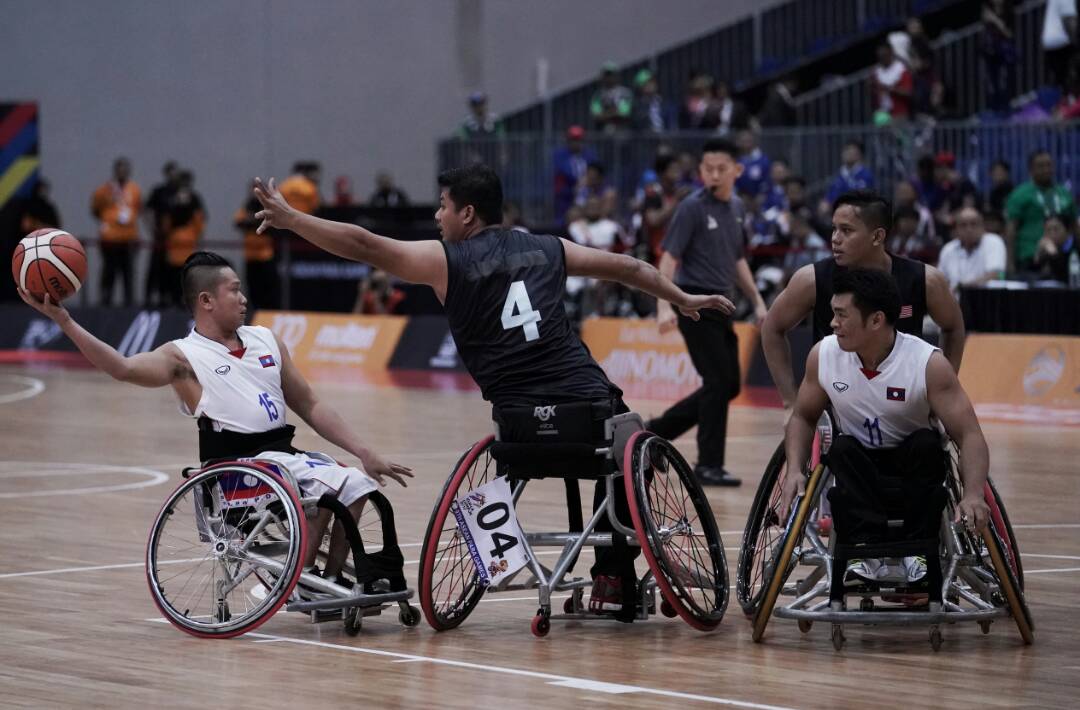 9th ASEAN Para Games KL2017 – Wheelchair Basketball – Malaysia vs Laos ...