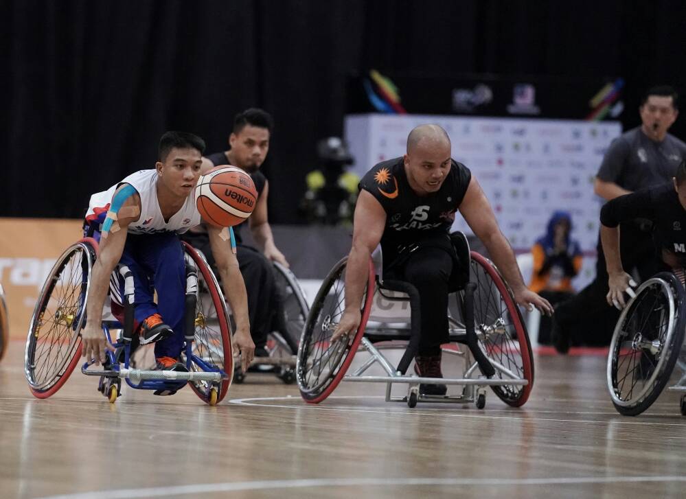9th ASEAN Para Games KL2017 – Wheelchair Basketball – Malaysia vs ...