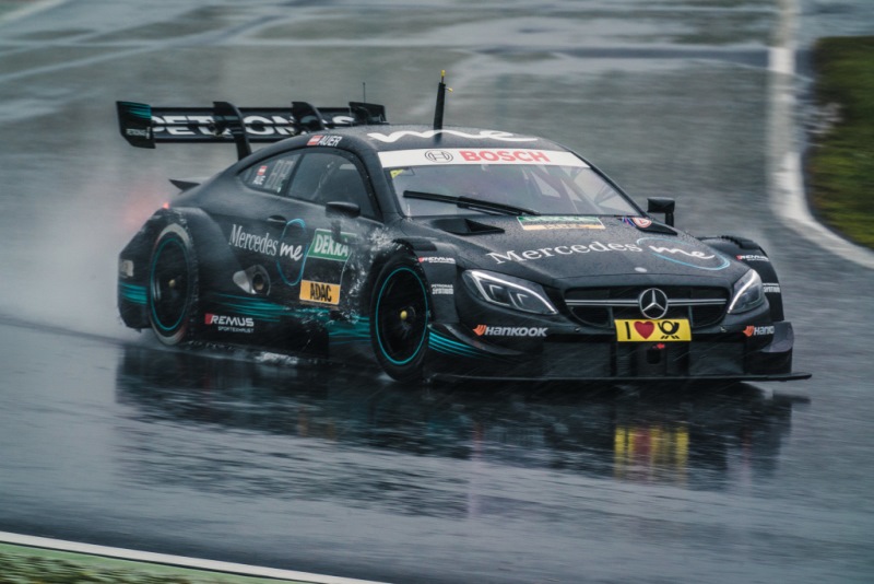 Snow and rain cause problems for Mercedes-AMG Motorsport DTM | Sports247