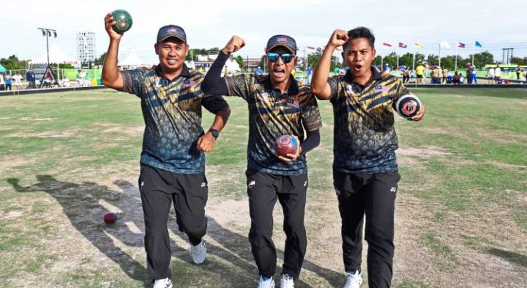 SG19: Men’s triples strike gold in petanque | Sports247