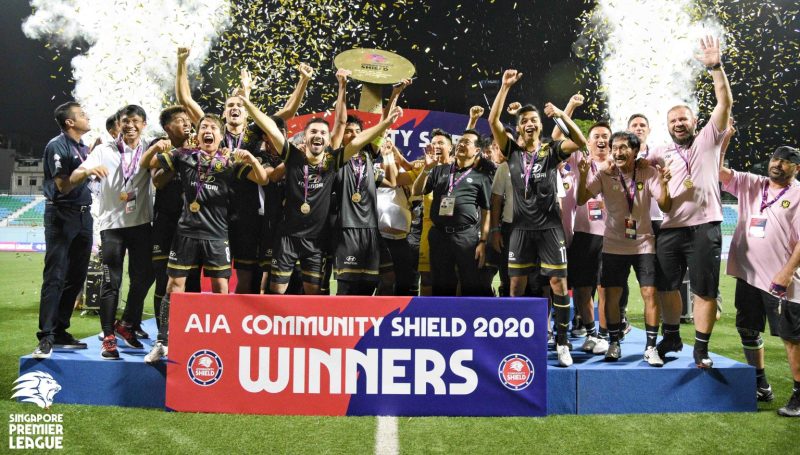 Tampines blast Hougang for 2020 AIA Community Shield | Sports247