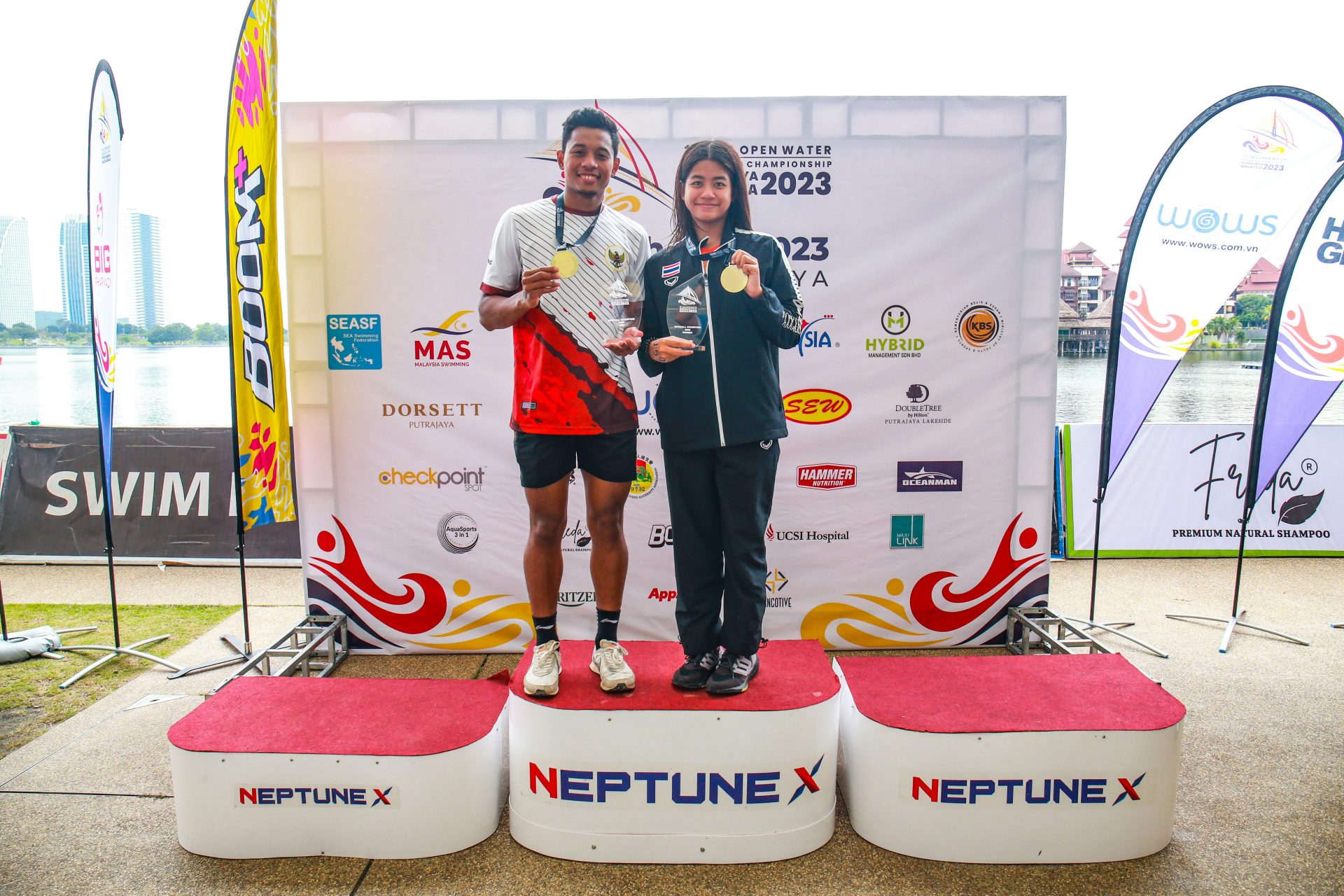 Indonesia’s Aflah Fadlan wins inaugural SEAOWSC at Putrajaya Lake ...