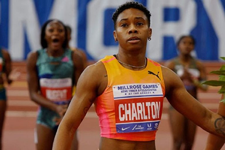 Charlton breaks world 60m hurdles record in New York with 7.67 | Sports247