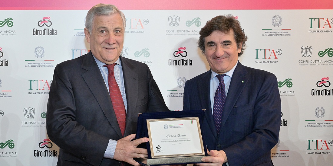 The Giro d’Italia has been named Ambassador of Sports Diplomacy | Sports247