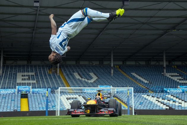Box to Box: Oracle Red Bull Racing take on Leeds United in a one of a ...