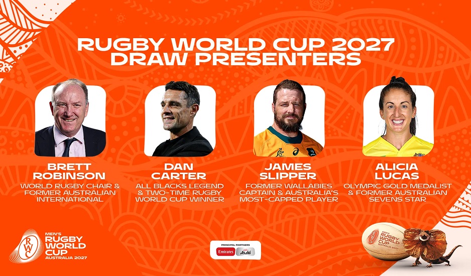 Rugby icons announced to lead Men’s Rugby World Cup 2027 Draw | Sports247