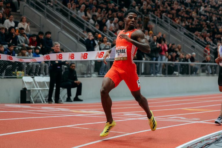 McRae breaks world short track 400m record in Fayetteville | Sports247
